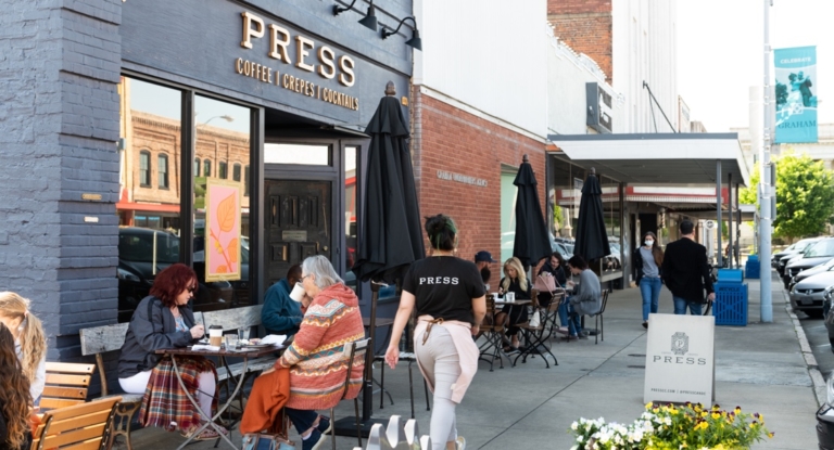 Press Coffee, Crepes & Cocktails - Breakfast, Brunch, Lunch, Cocktails